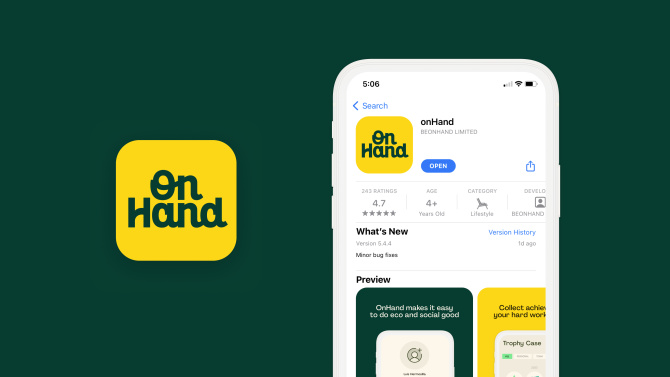 OnHand · Fiasco Design